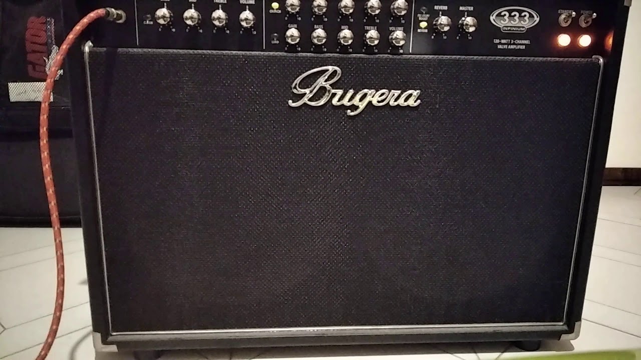 Bugera 333 Infinium (crunch) 120 watt NO METAL TEST - YouTube