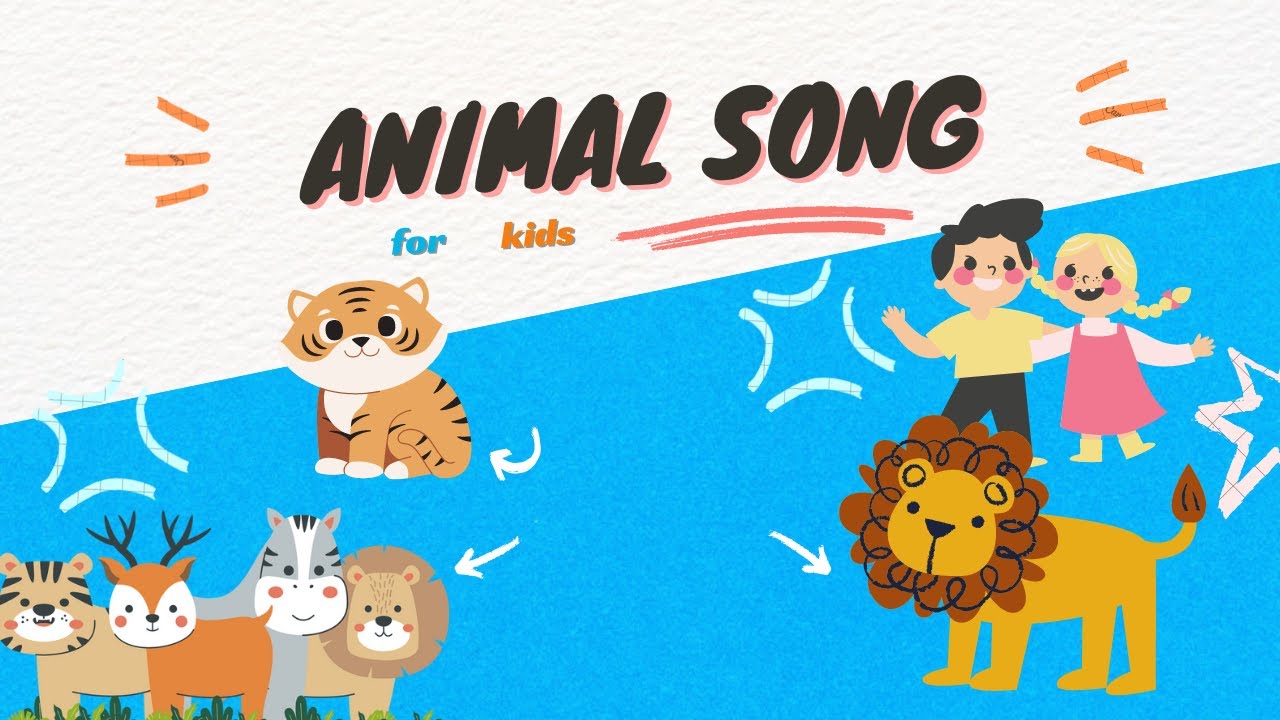 Animal Song for Kids | Listen and move animals | Animal Paradise ...