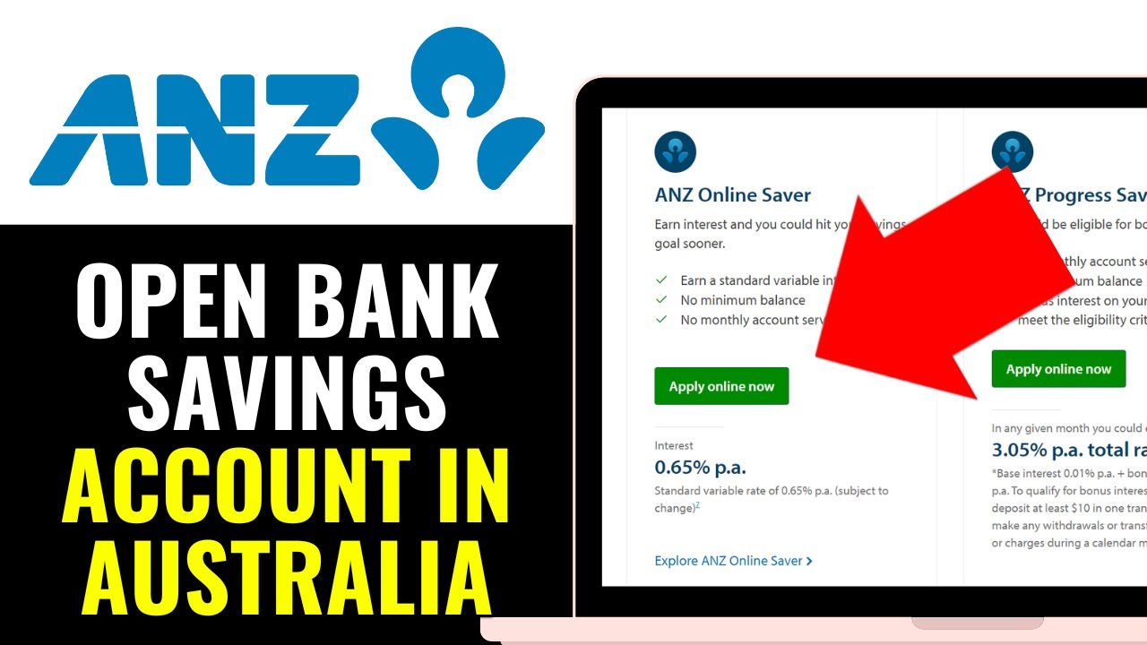 How to Open ANZ Bank Savings Account in Australia 2026 (FULL GUIDE ...