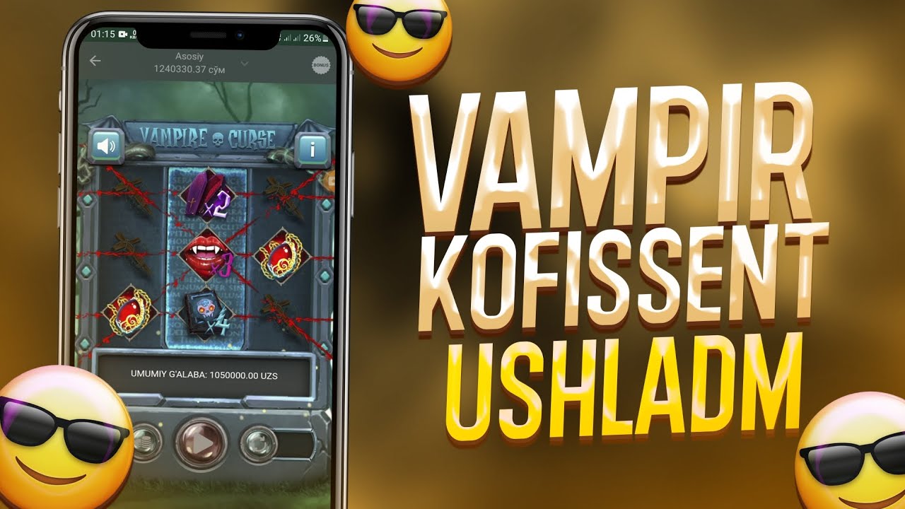 VAMPIRE CURSE YUTISH SIRI #1xbet #1xgames - YouTube
