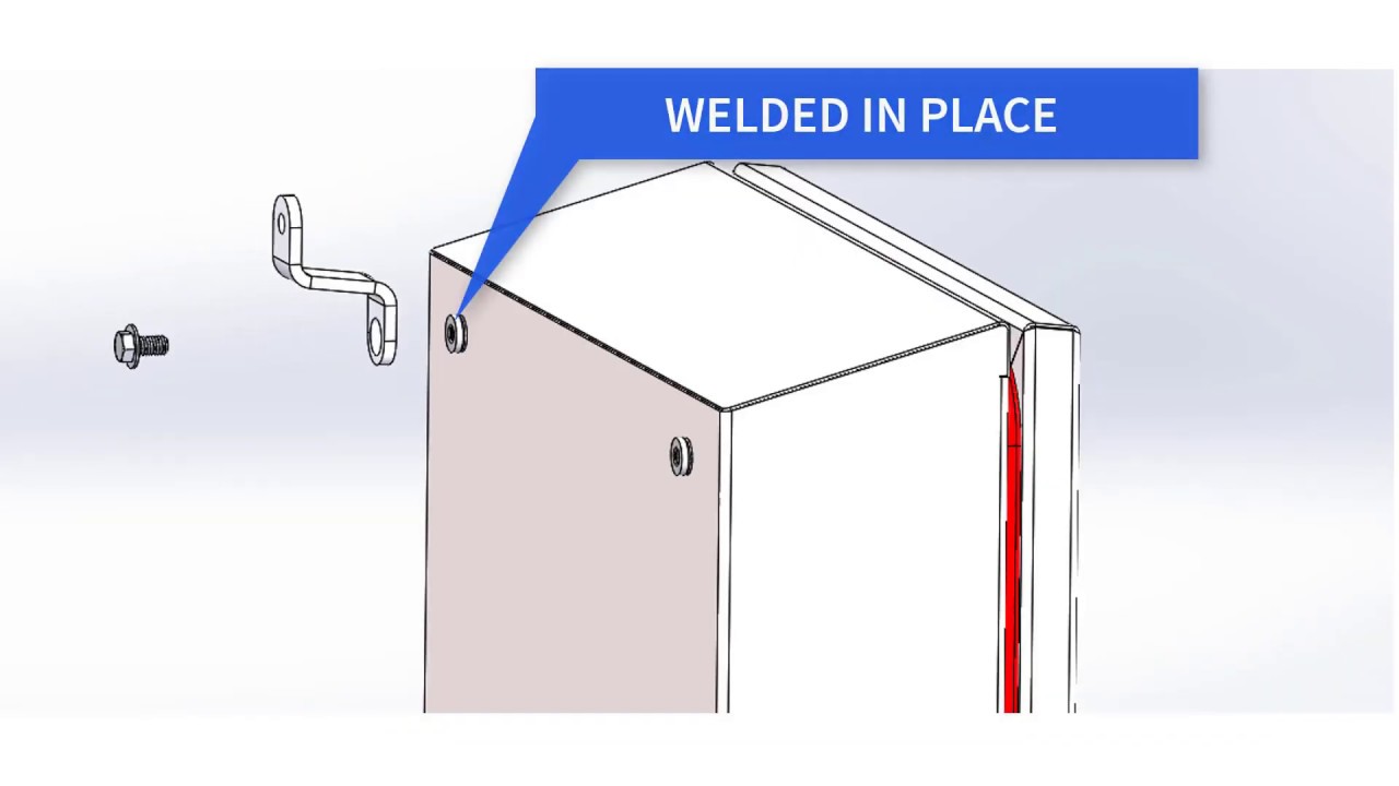 Patented Double Stud Mounting System - Custom Stainless Enclosures ...