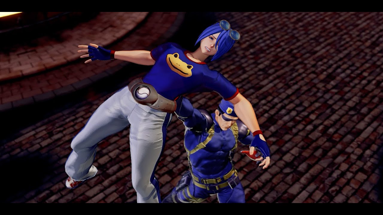 KOF XV Angel mod cute may lee comeback kof ryona - YouTube