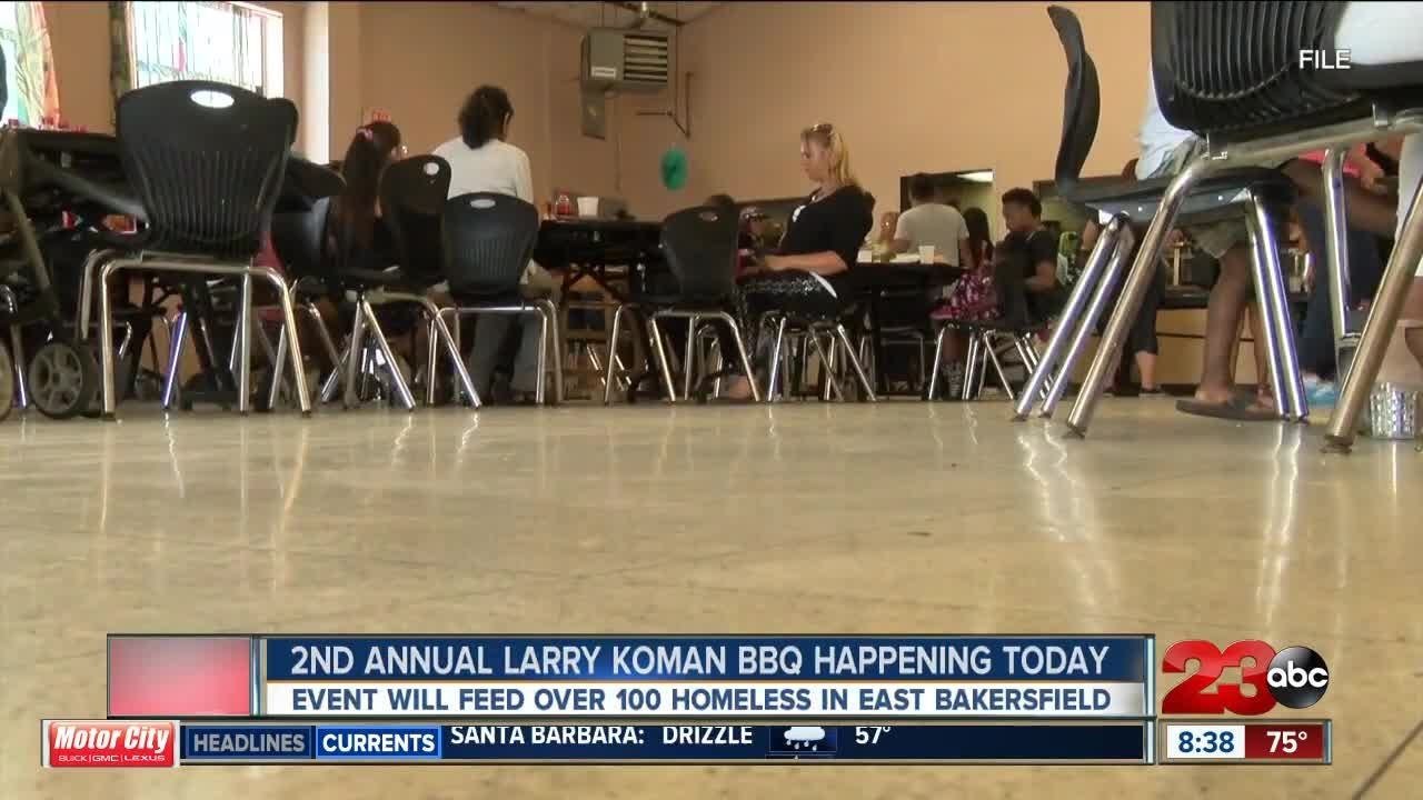 2nd Annual Larry Koman BBQ feeds 150 at Bakersfield Homeless Center ...
