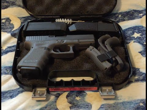Glock 19 Gen 4 Grey/Gray Frame Lipsey's Exclusive - Quick Review - YouTube