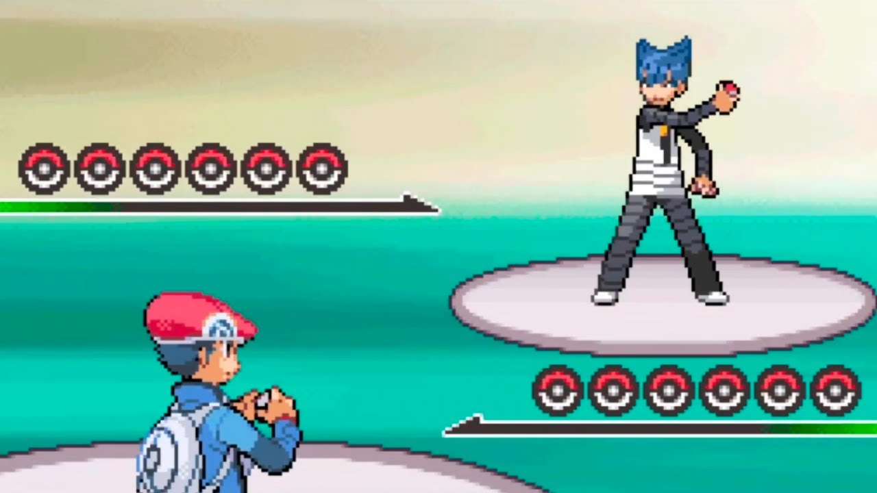 Pokemon Renegade Platinum - vs. Commander Saturn in the Team Galactic ...
