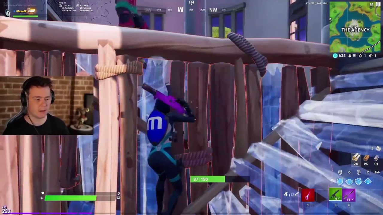 Getting killed by Muselk both POVs - YouTube