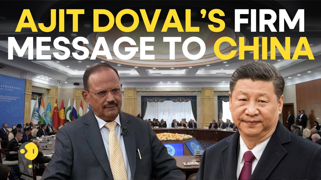 SCO-NSA Meet: Indian NSA Ajit Doval's opening remarks | New Delhi hosts ...