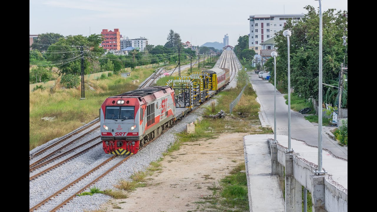 Hua Hin Train Spotter EP.357 ขบวนรถทดสอบสถานีหัวหินแห่งใหม่ Special ...