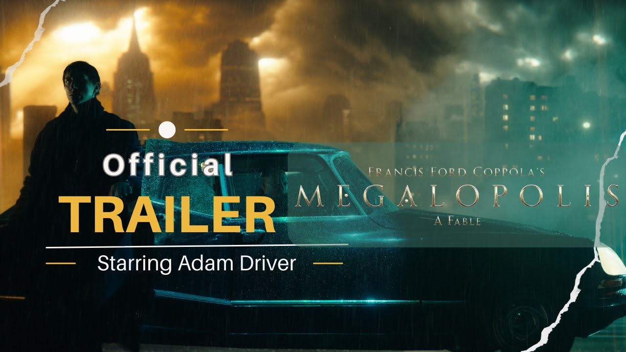 Adam Driver Stars in Megalopolis: Exclusive Trailer #adamdriver # ...