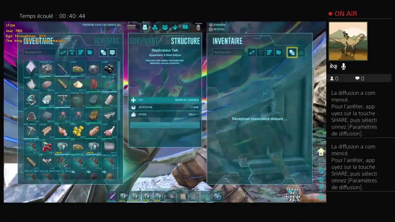 ARK FIBERCRAFT première ataque fr #1 - YouTube