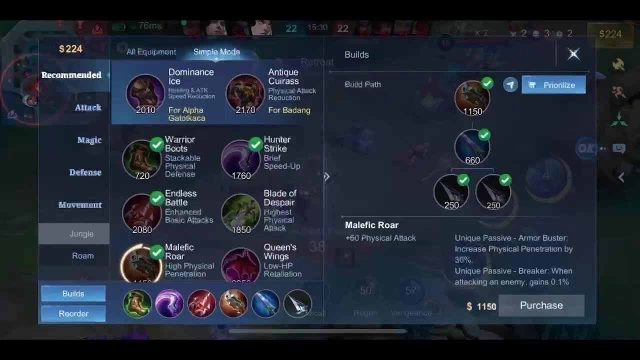 Dark System MLBB - YouTube