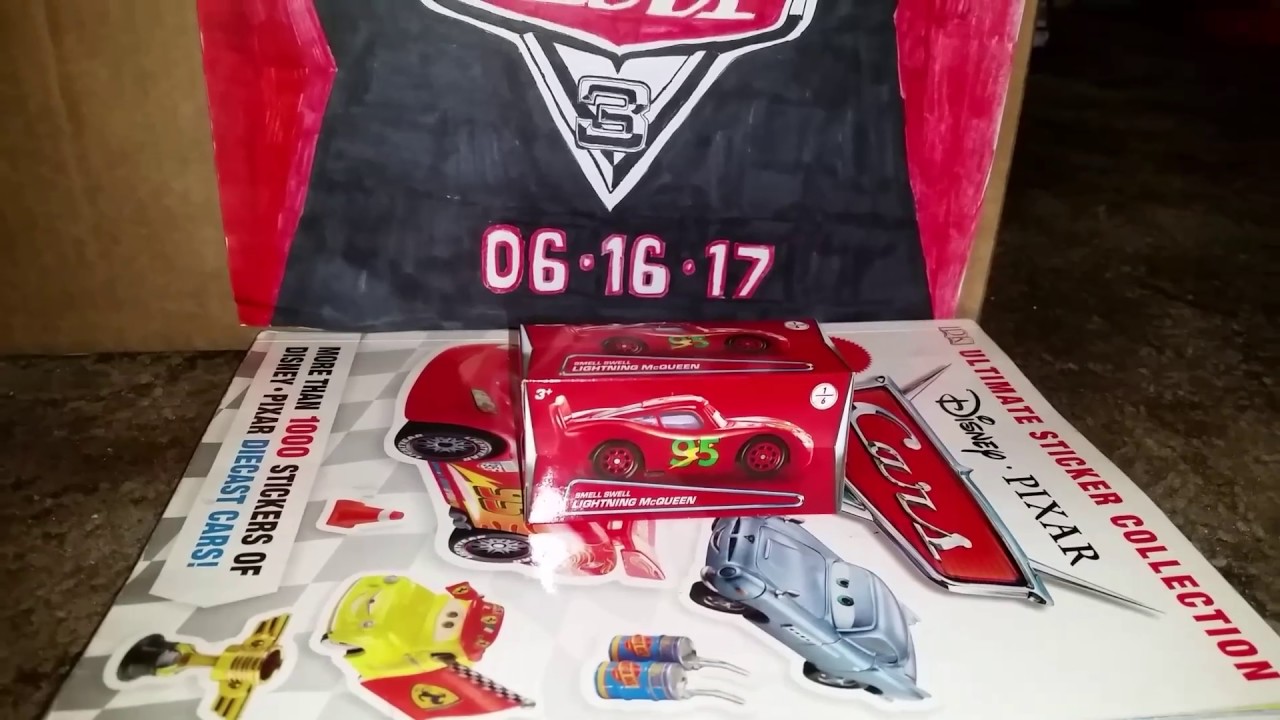 Disney Pixar Cars Mattel, Smell Well Lightning Mcqueen. - YouTube