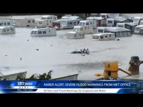 Amber Alert: Severe Flood Warnings from Met Office - YouTube