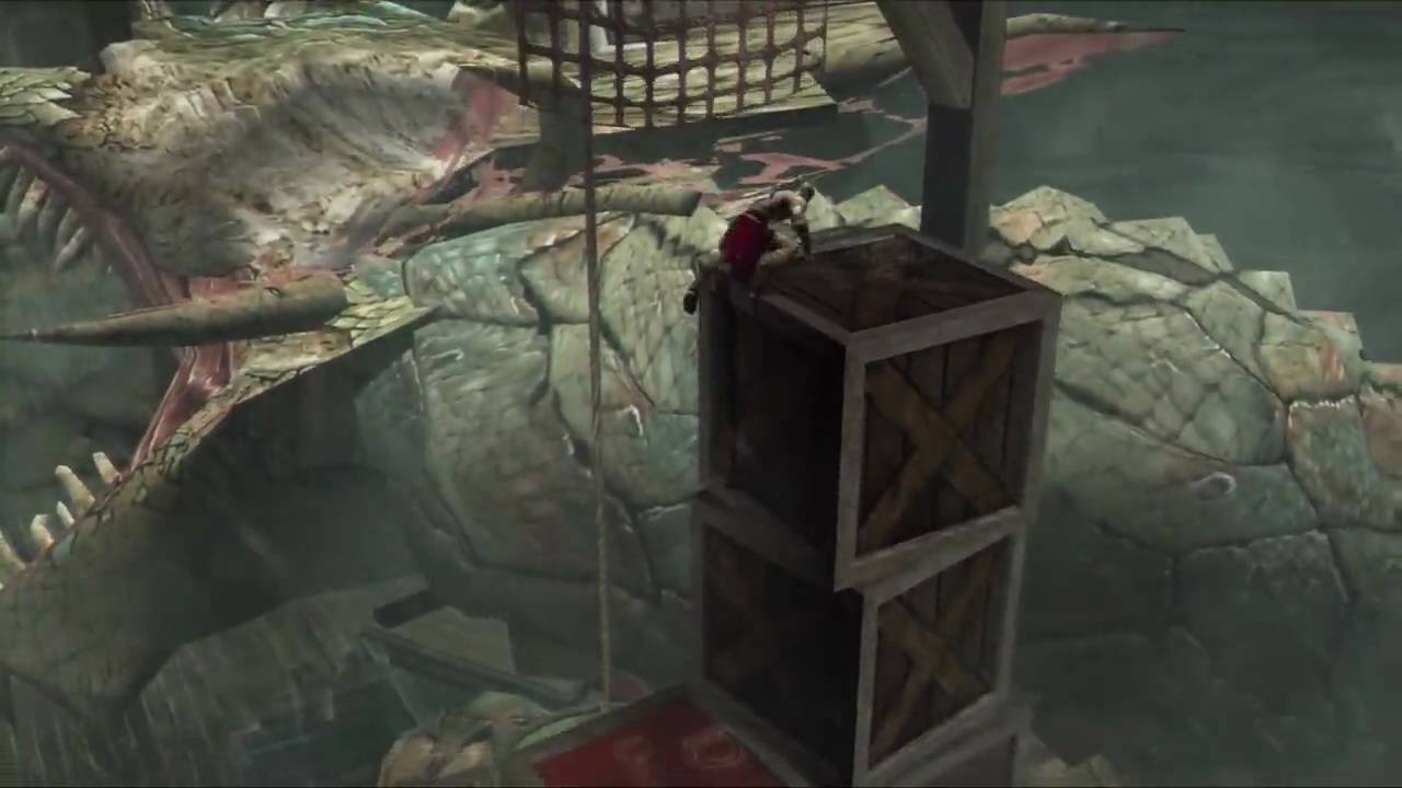 03. God Of War Collection - GOW 1 God Difficulty - Kratos vs Hydra Boss ...