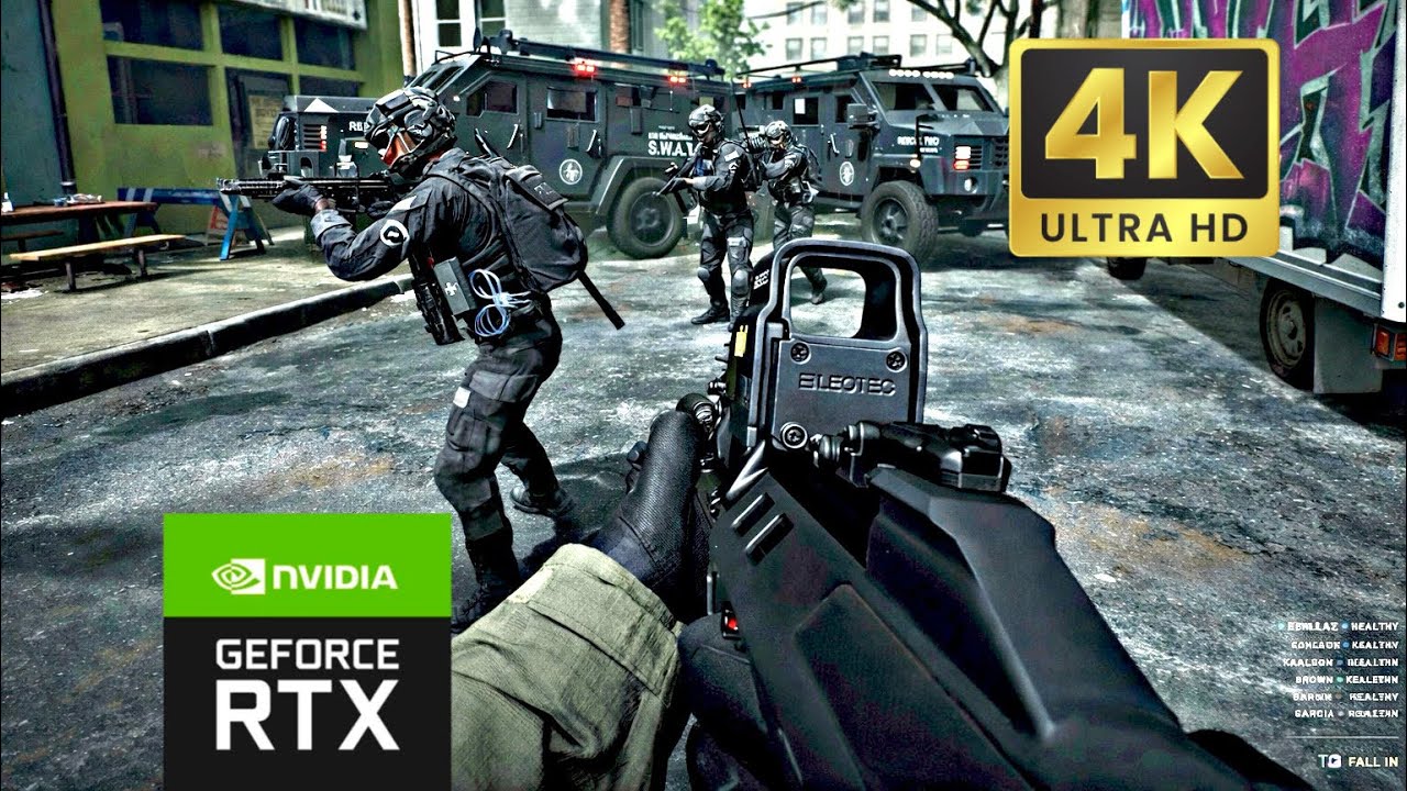Most Realistic SWAT Game | Ready or not | RTX 5090 Max Settings (4K 60 ...