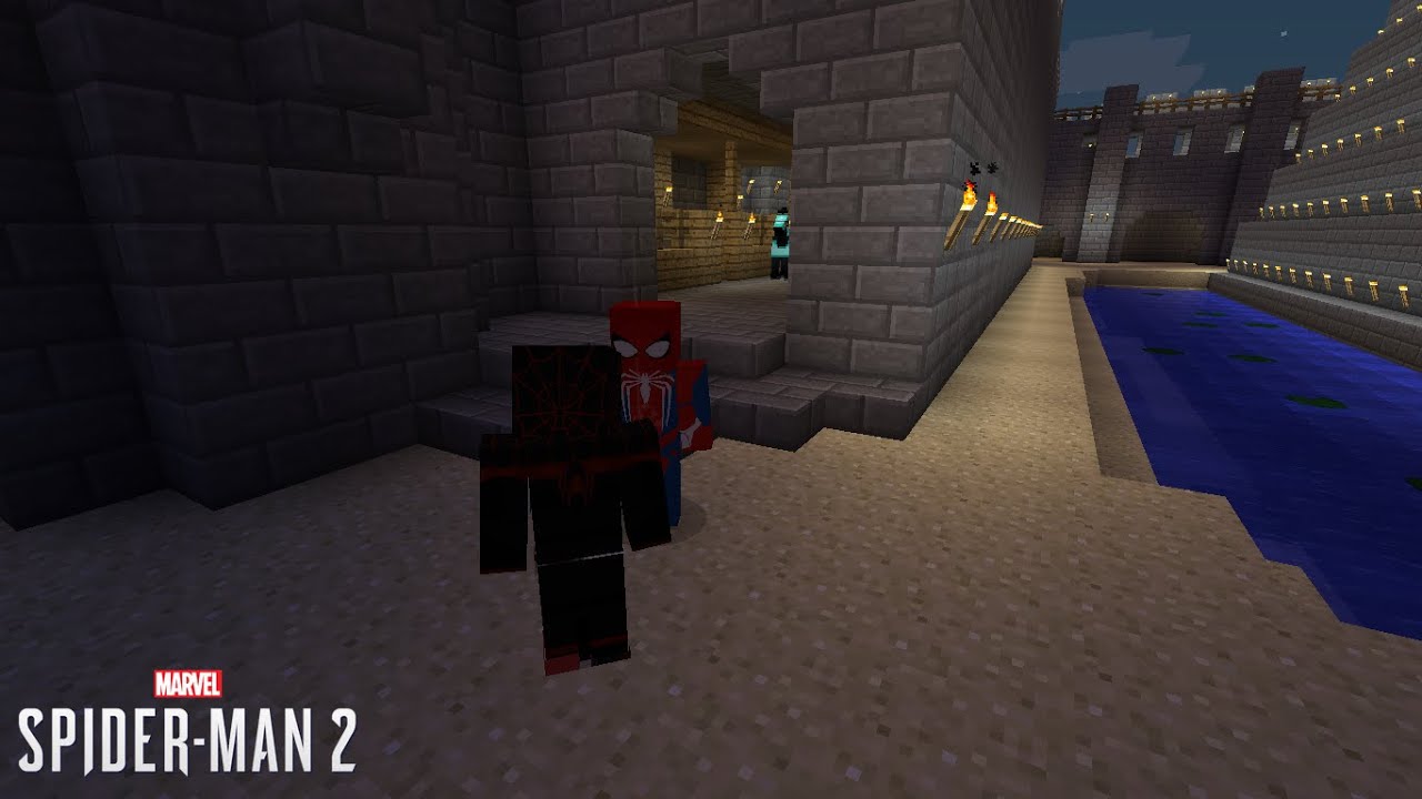 MINECRAFT MARVEL SPIDER MAN 2 EP 17 O MILES MORALES ME SALVOU ...