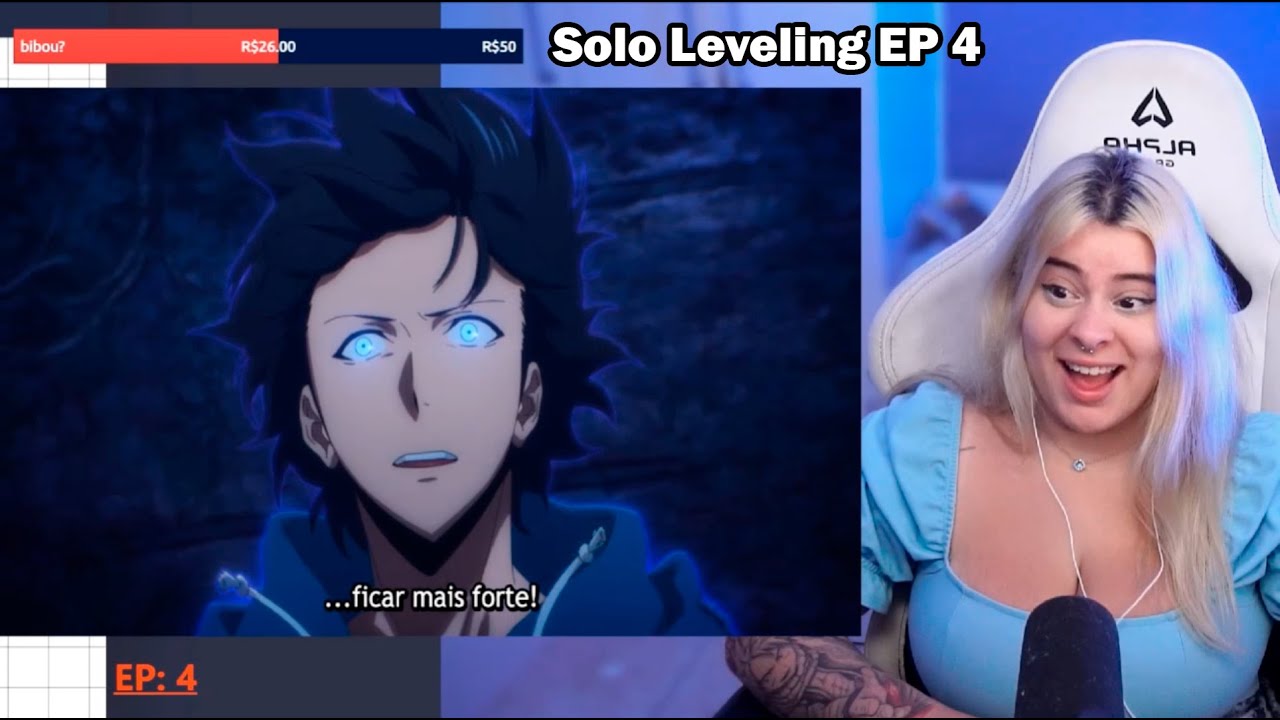 Mariana Alpha Reage: Solo Leveling EP 4 - YouTube