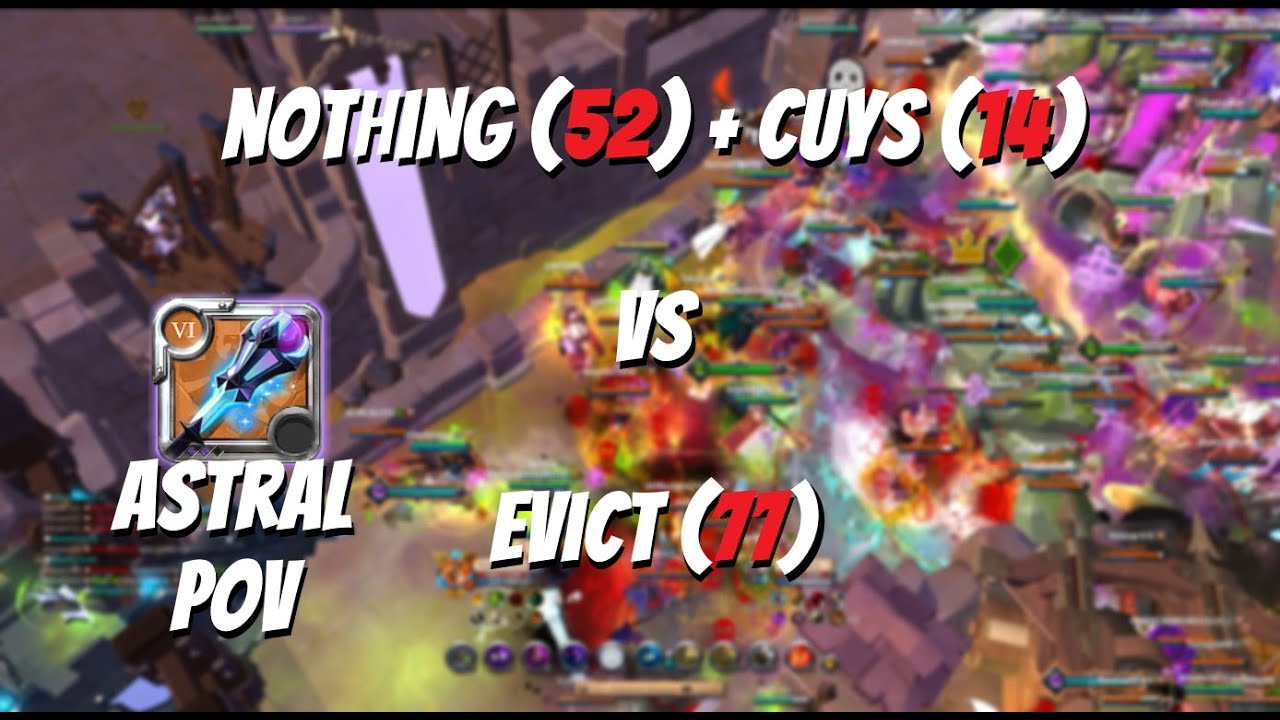Así es jugar defensivo contra una guild mediocre - Nothing vs Evict ...