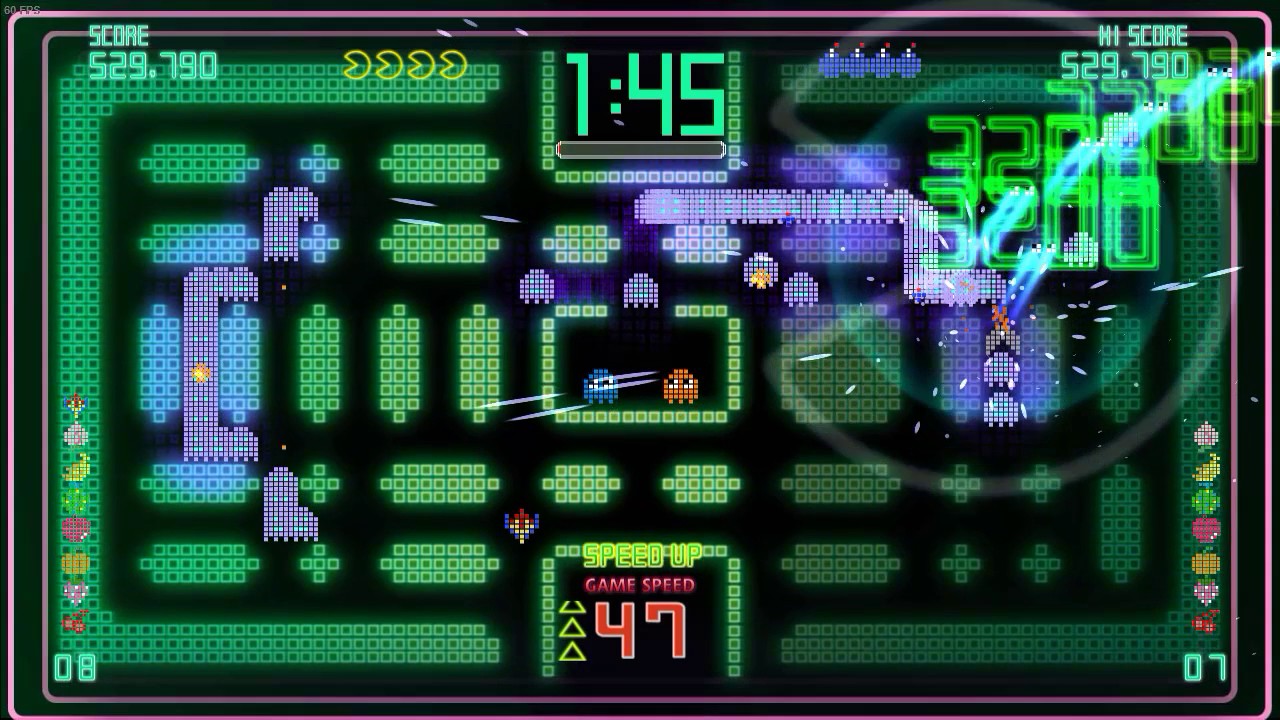 PAC MAN Championship Edition DX+ Big Eater Gameplay 5 Minutes - YouTube