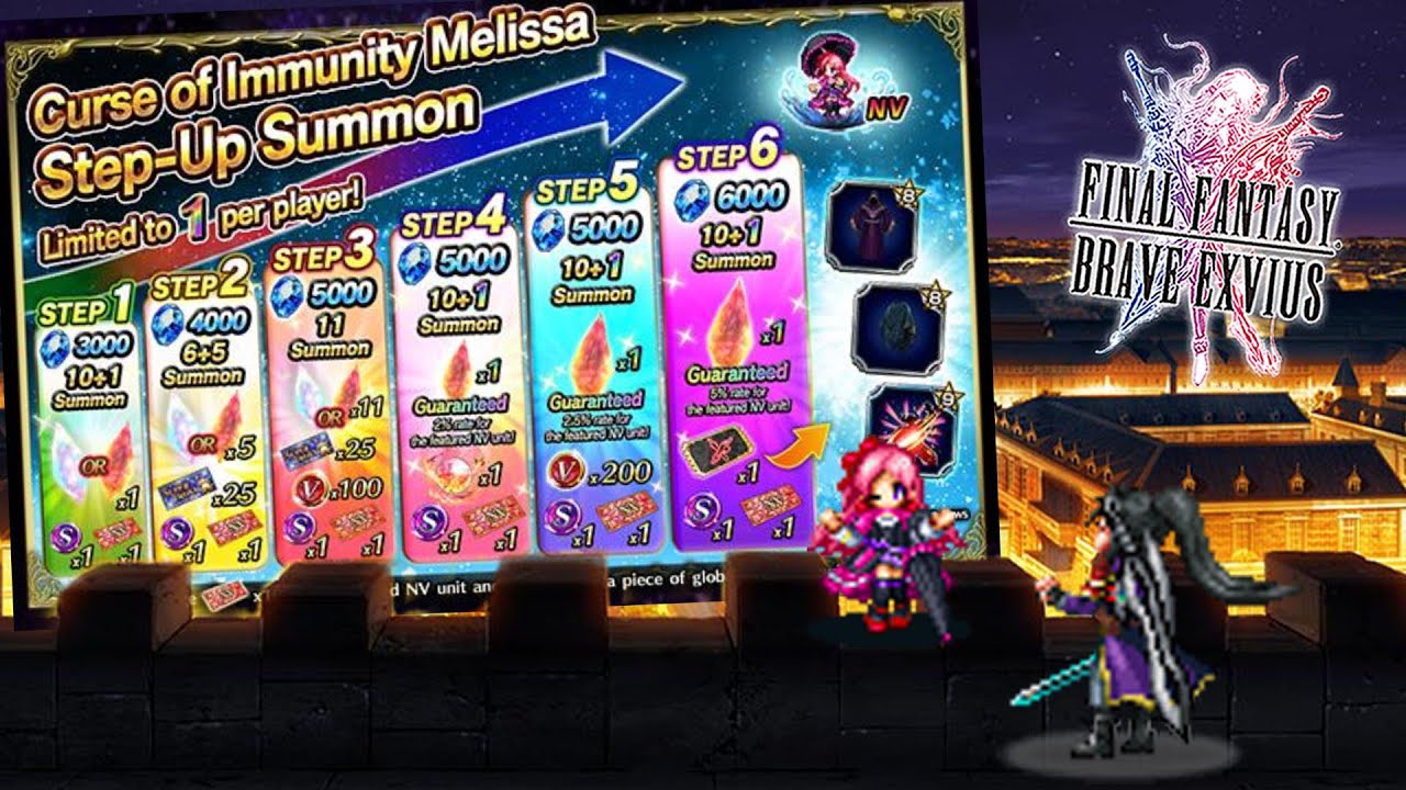 1/3 Drop Rate my foot | Final Fantasy Brave Exvius - Summoning for ...