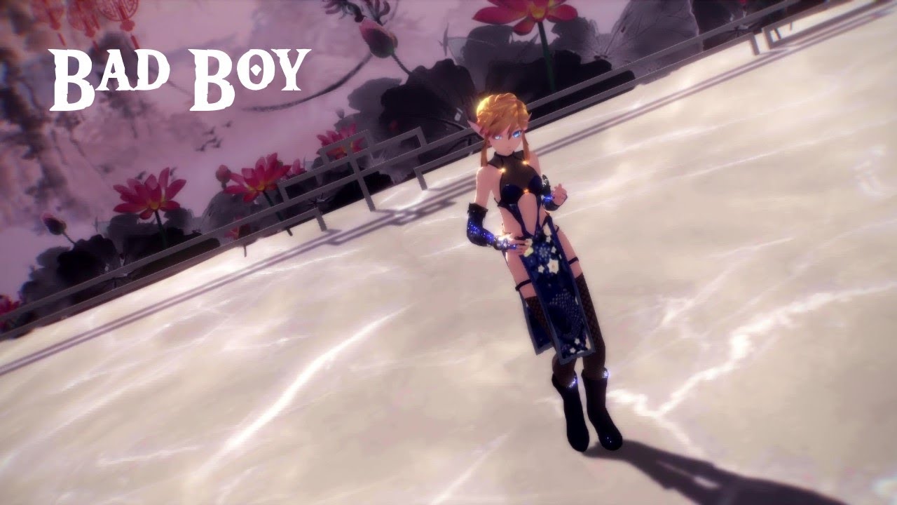 「MMD // Tloz 」 Bad Boy - Ninja Momiji Link {Breath Of The Wild} - YouTube
