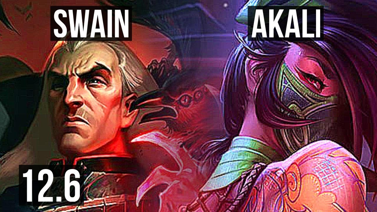Swain Vs Akali Mid 2 0m Mastery 700 Games 11 3 10 Dominating