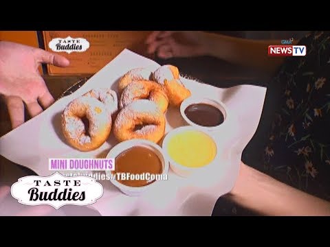 Taste Buddies: How to make mini doughnuts