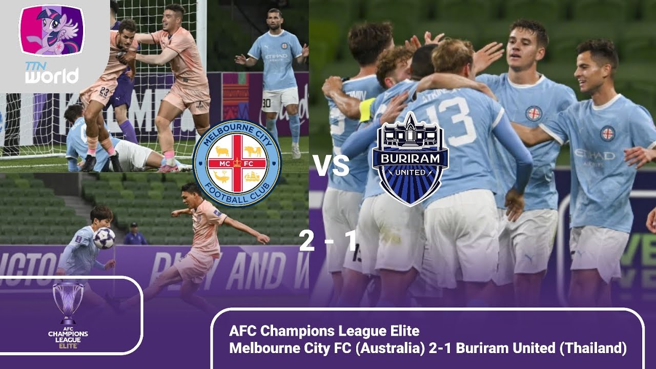 [English] AFC Champions League Elite : Melbourne City FC (Australia) 2 ...