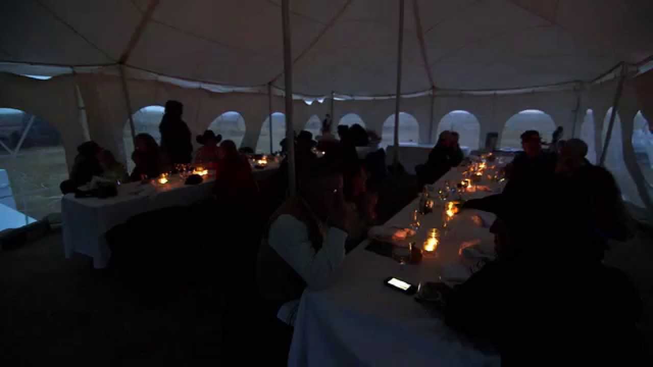 Conservation Caravan Outdoor Dinner - YouTube