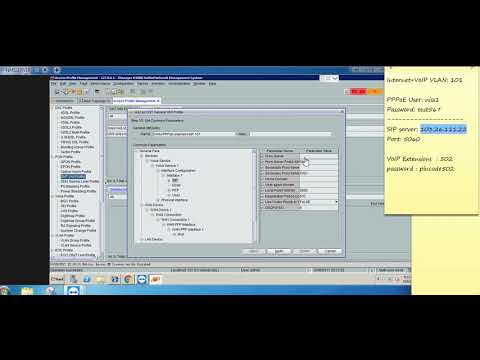 Remote ONT WAN PPPoE Internet Voice Config by U2000 NMS