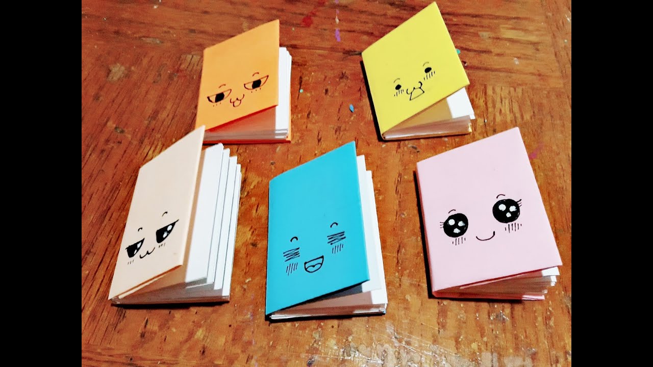 DIY Mini Notebook With One Sheet Of Paper YouTube diy-mini-notebook-with-one-sheet-of-paper-youtube