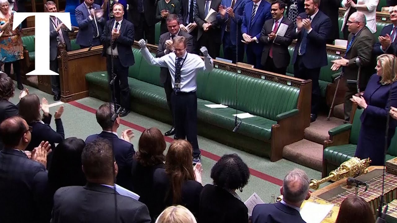 Tory MP Craig Mackinlay gets standing ovation in Commons after sepsis ...