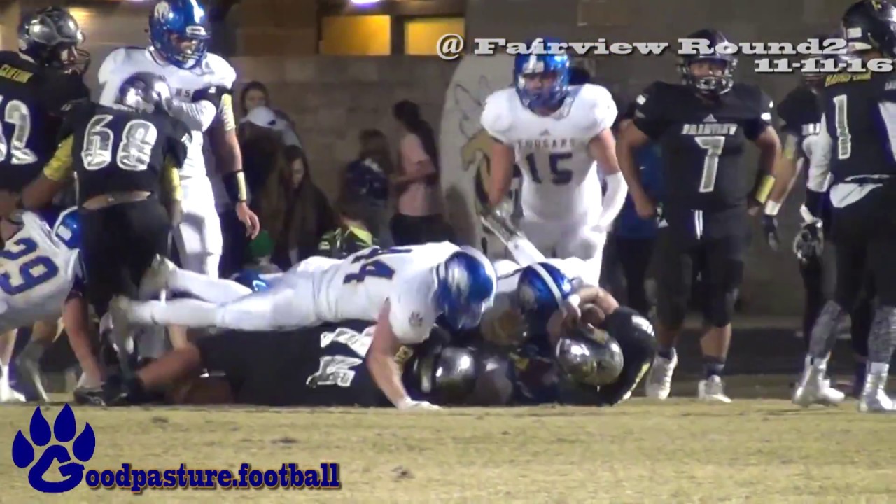 Goodpasture Football @ Fairview Round2 11-12-16 - YouTube