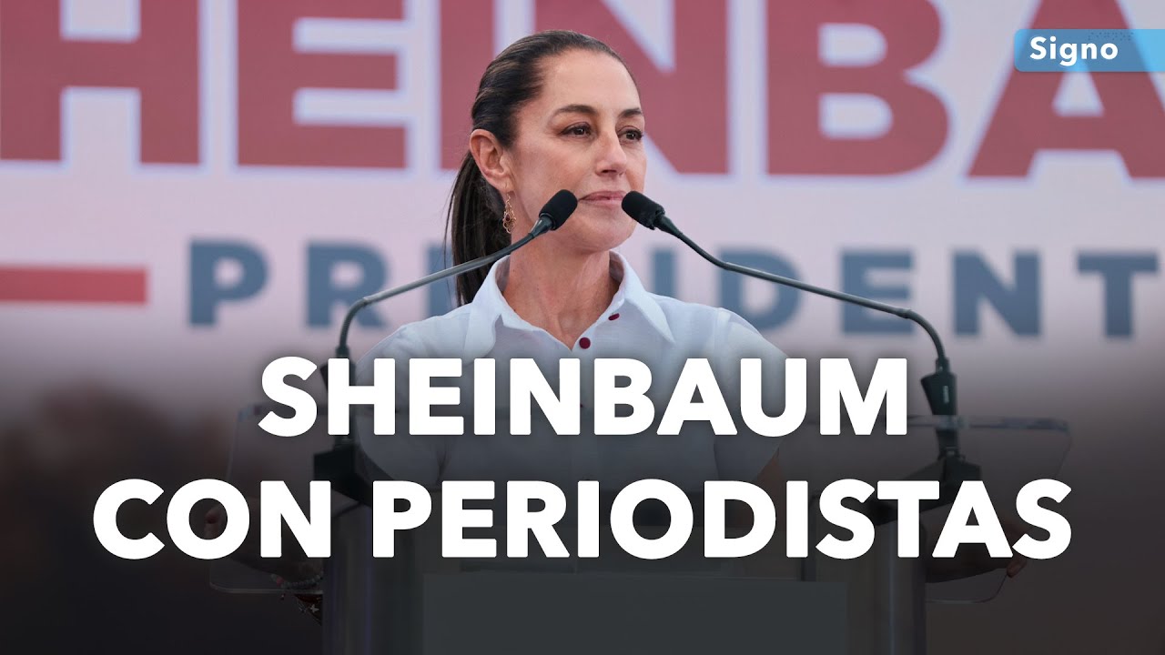 Claudia Sheinbaum. Conferencia de prensa desde Guadalajara - YouTube