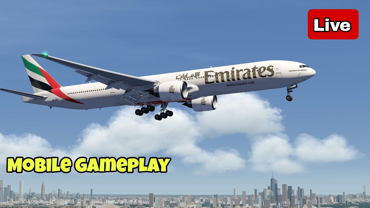 Emirates Airlines Gameplay | Airoplane Game In Mobile Live | Best ...