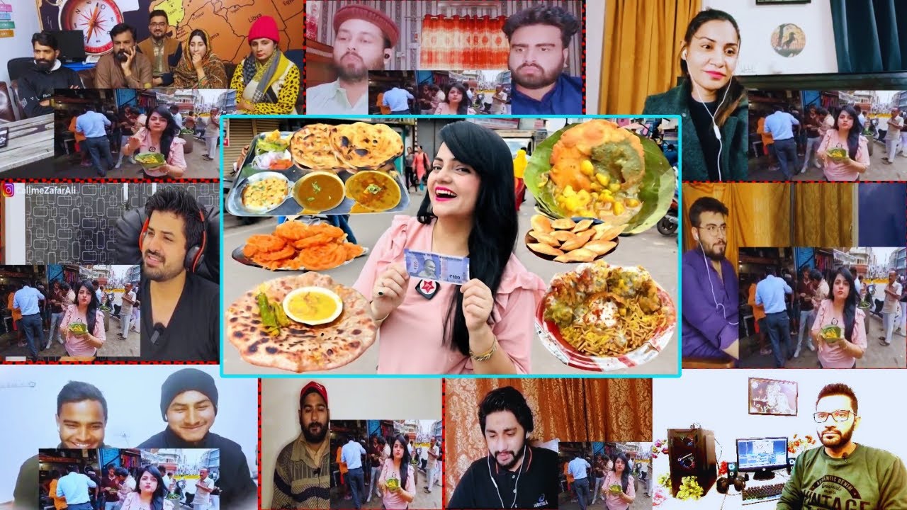 Living on Rs 100 for 24 Hours Challenge | Gwalior Food Challenge ...