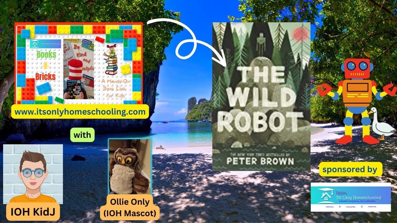 The Wild Robot by Peter Brown - BNB Book Club Build - YouTube