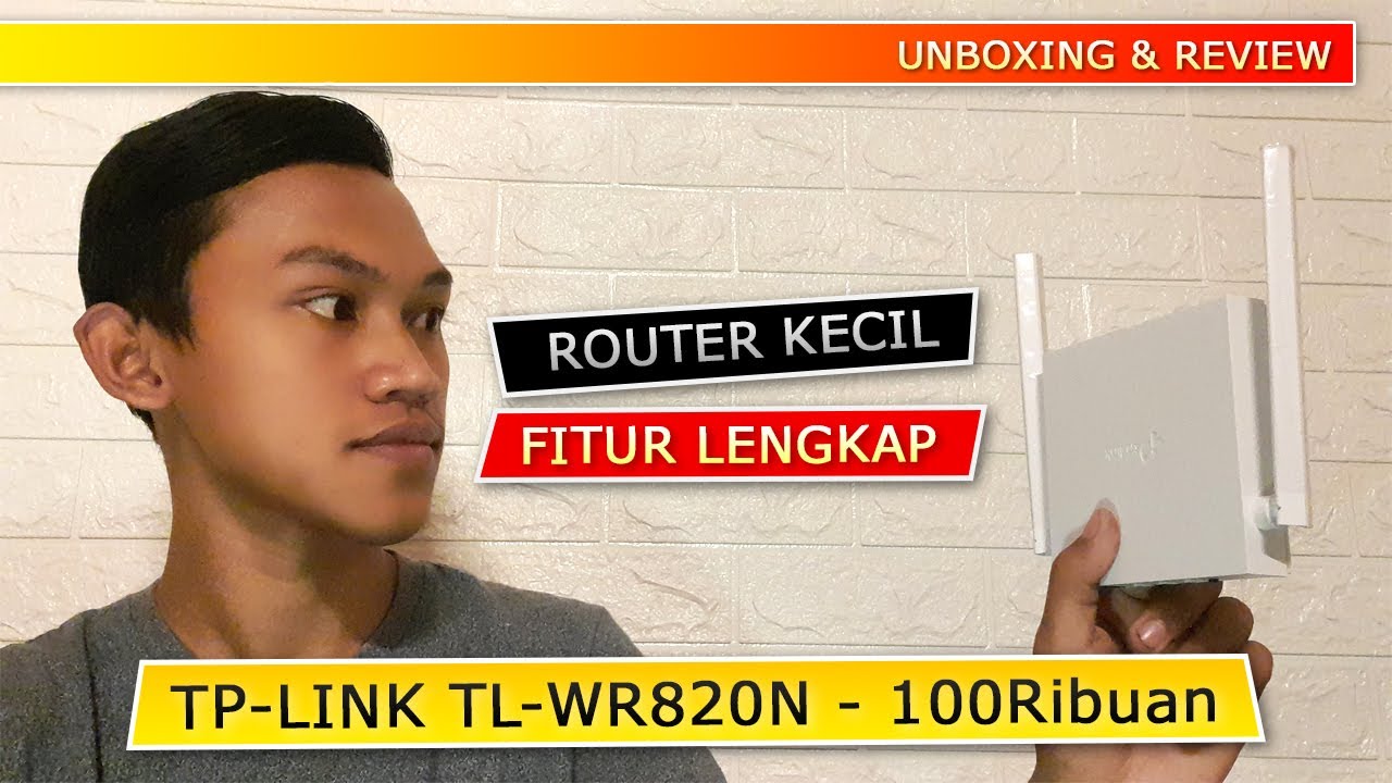 Router Kecil Murah & Fitur Lengkap | Review TP Link TL WR820N - YouTube