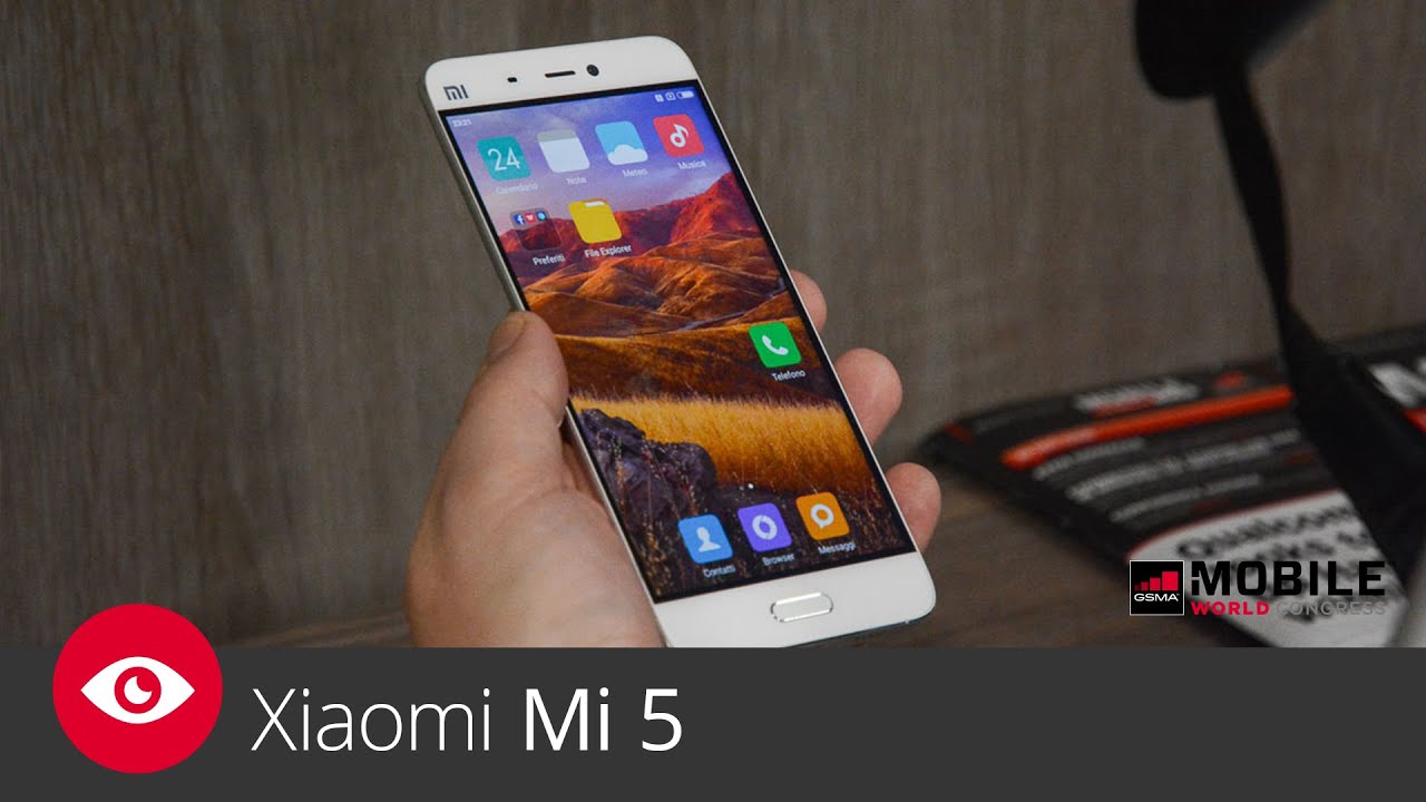 Xiaomi Mi 5 (MWC 2016) - YouTube