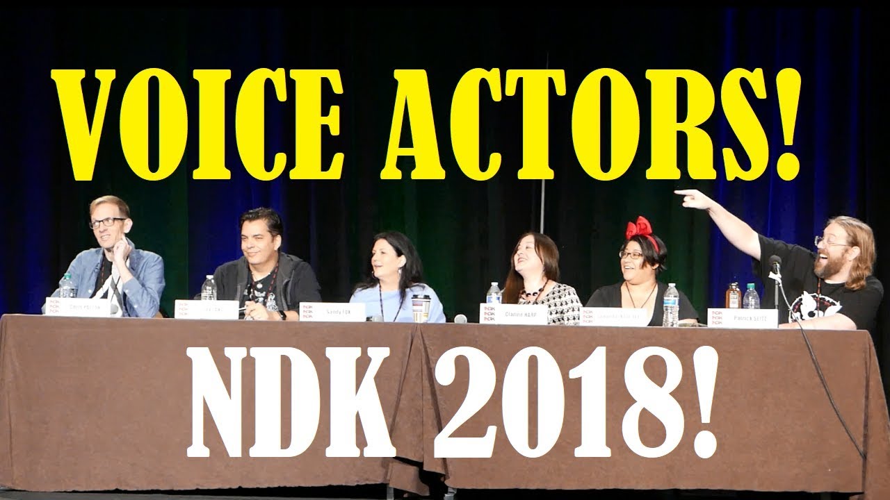 Voice Actors @ NDK 2018! - YouTube