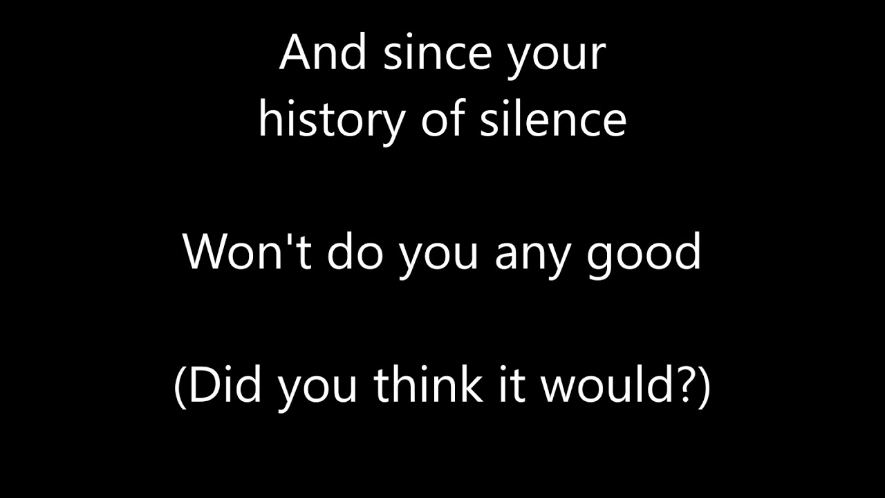 Brave Lyric Video with lead vocals, backing vocals, and instrumentals ...