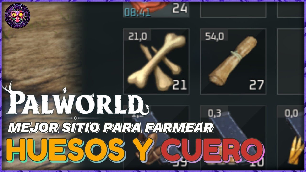Palworld | El mejor sitio para FARMEAR HUESOS y CUERO | BEST LEATHER ...