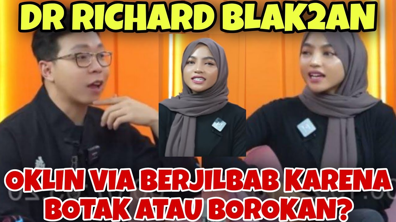 OKLIN VIA BERJILBAB KARENA BOTAK ATAU BOROKAN? DR RICHAR BUKA SUARA ...