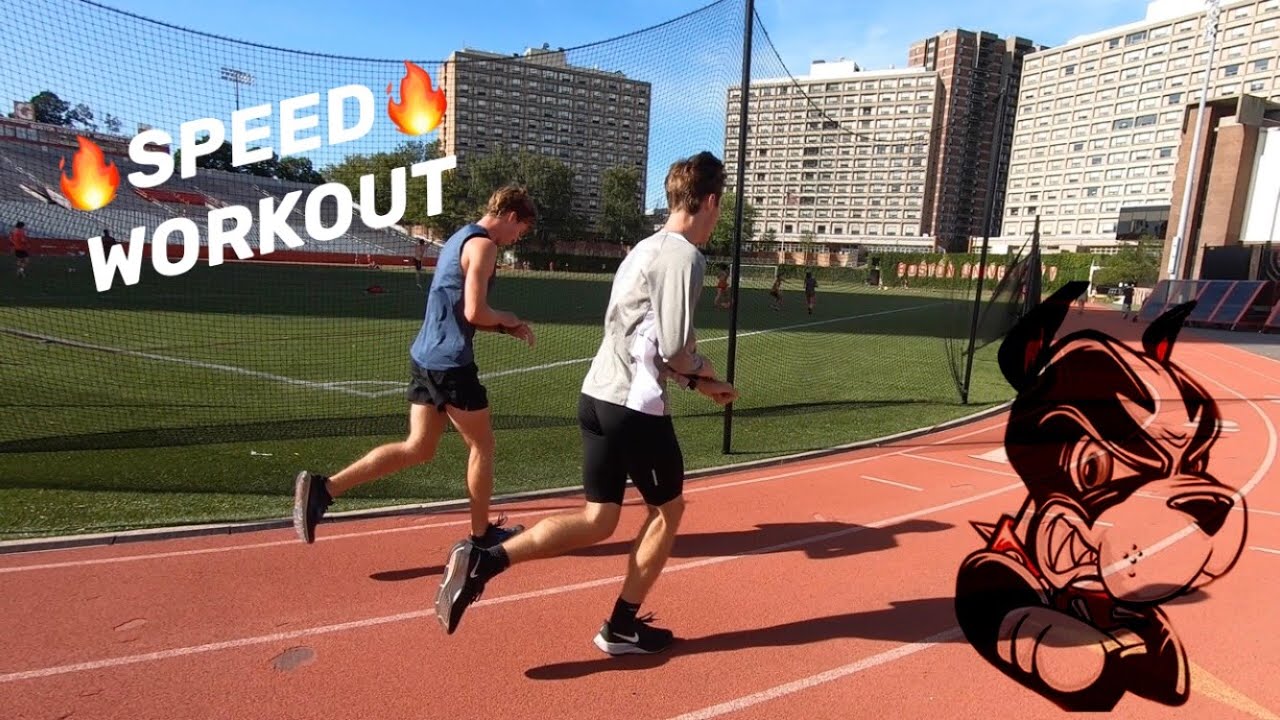 TRACK WORKOUT AT BOSTON UNIVERSITY! - YouTube
