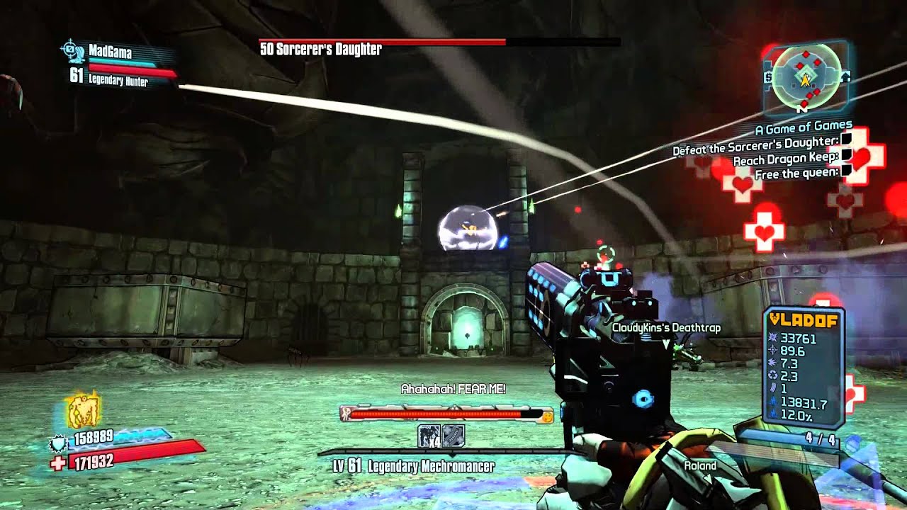 Borderlands 2 BOSS FIGHT: Angel????? - YouTube