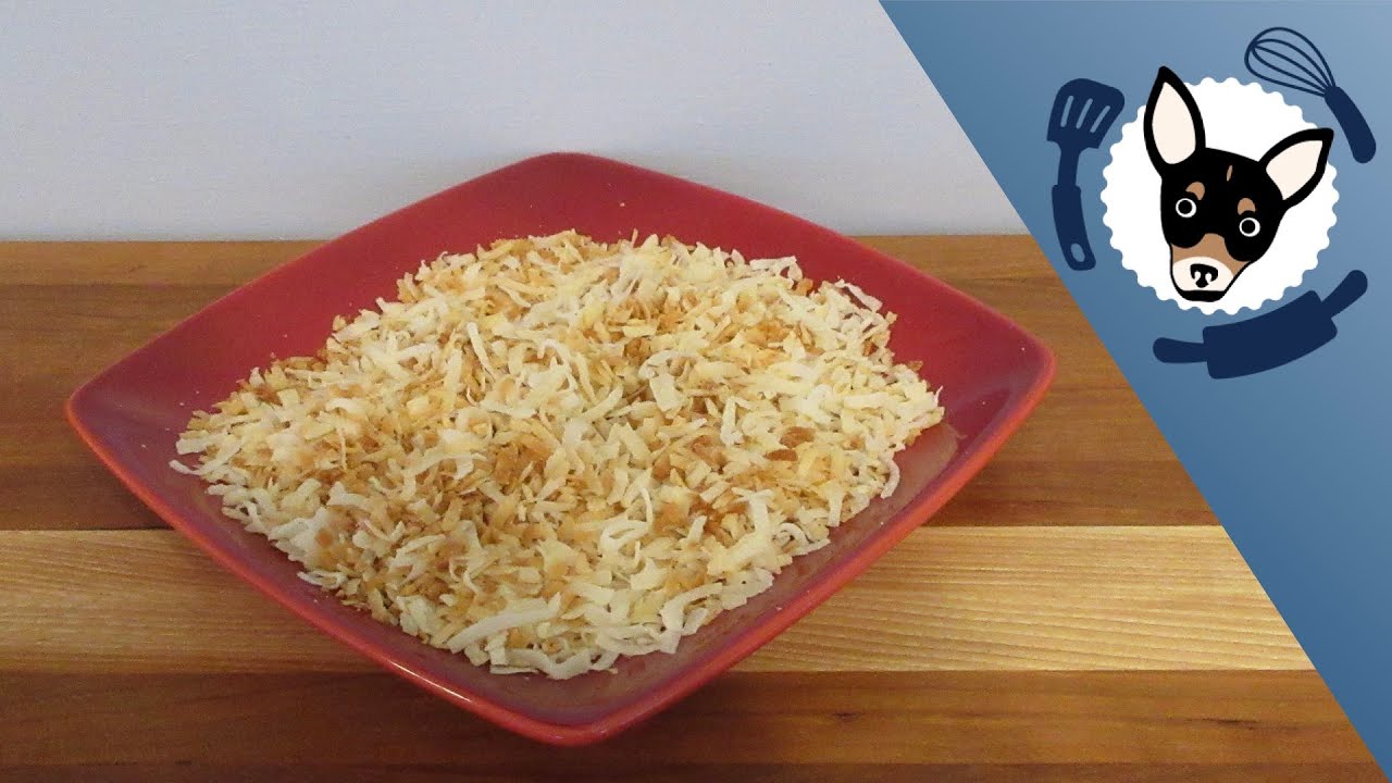 How to Toast Coconut Flakes on the Stovetop - YouTube