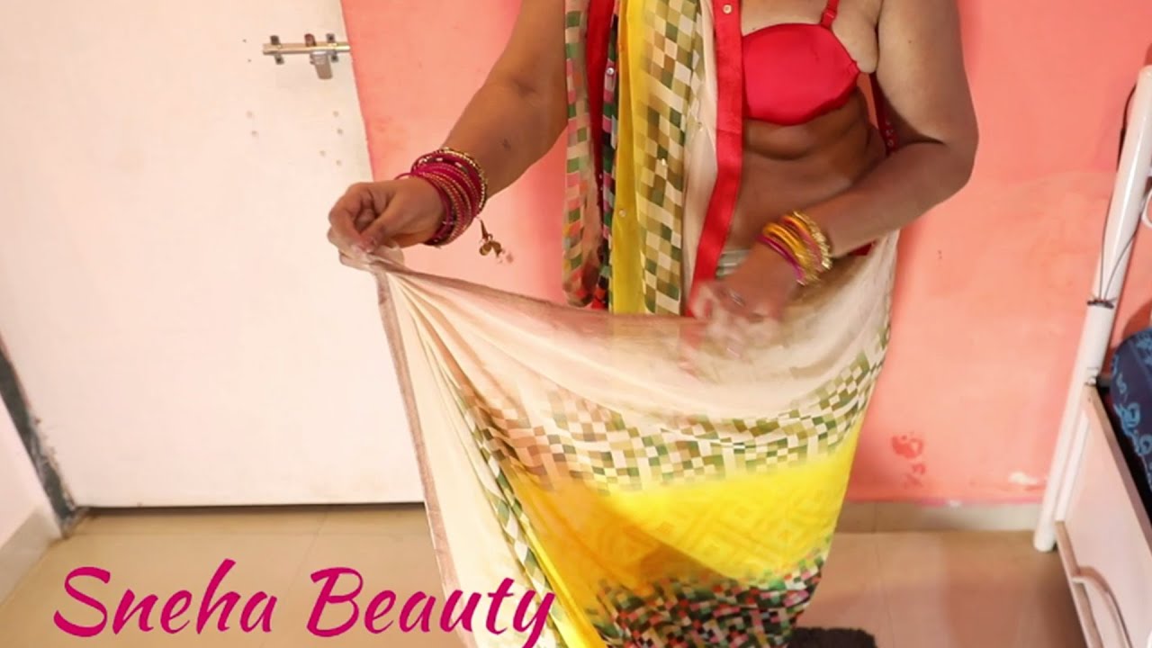 Exclusive Special saree draping tutorials members | sneha beauty - YouTube