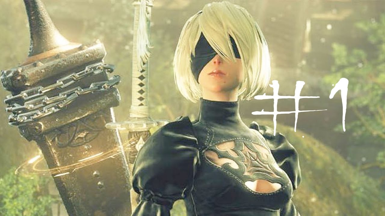 NIER AUTOMATA gameplay parte #1 comenzando la historia - YouTube