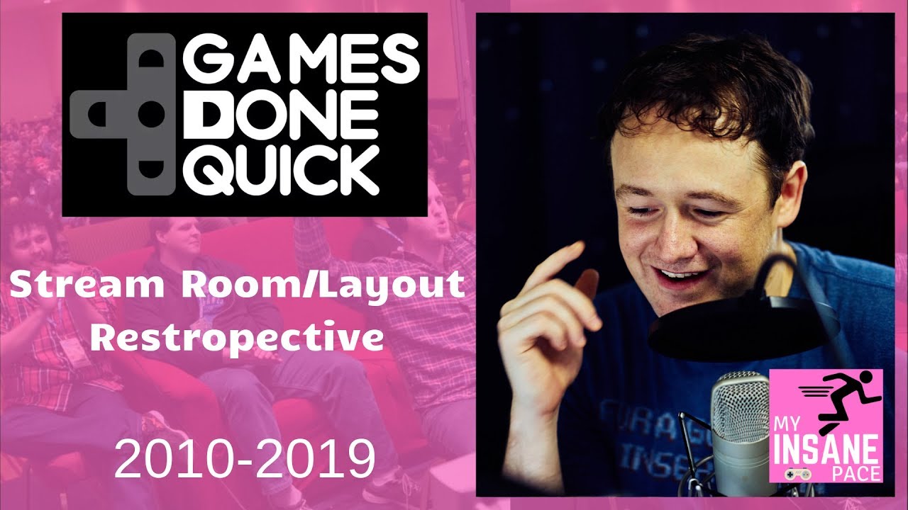 GDQ Stream Room/Layout Restropective (2010-2019) - YouTube