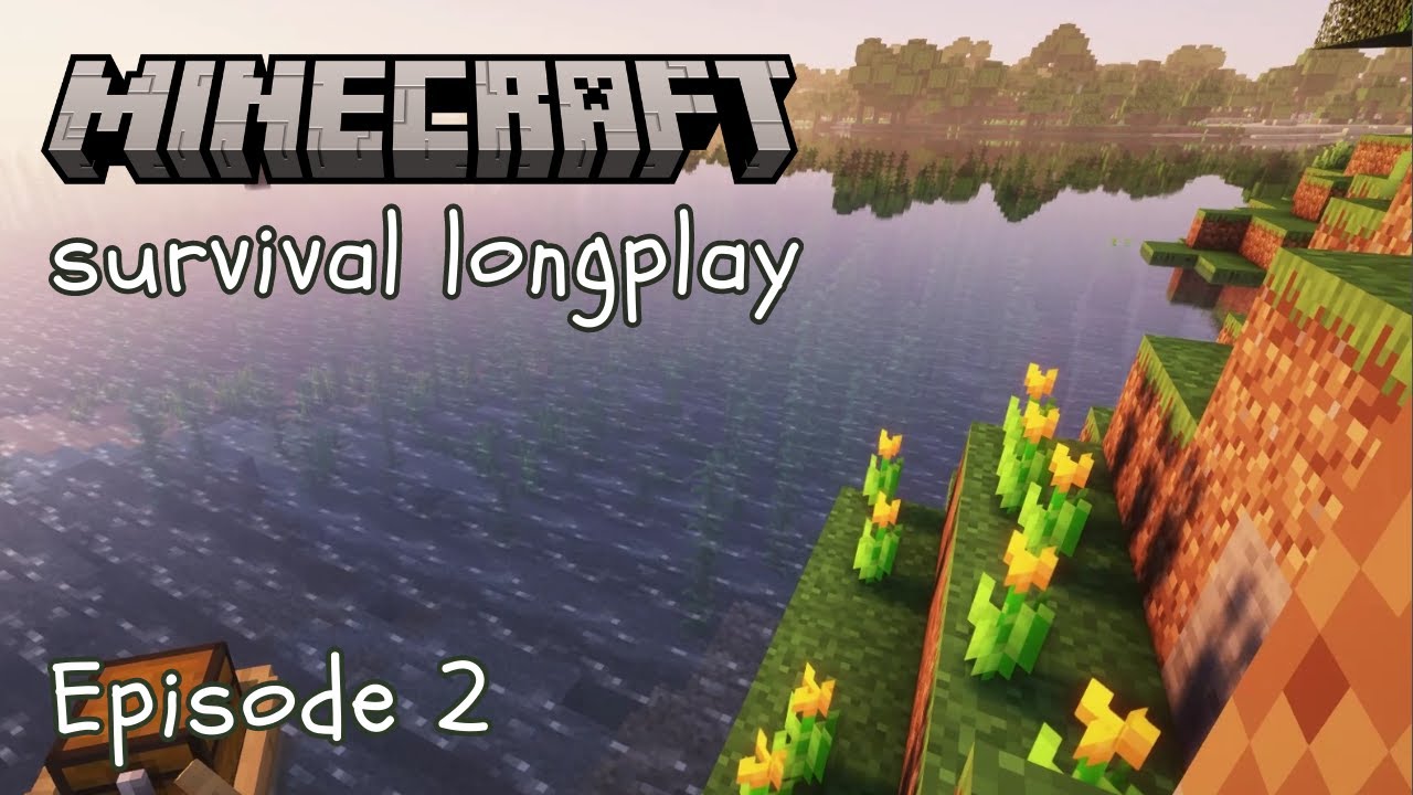 Minecraft Longplay - Survival Series Ep.2 - Quiet Playing (No ...